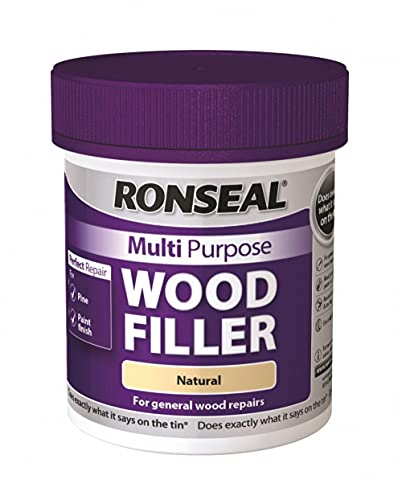 Ronseal RSLMPWFN250G 250g Natural Multi-Purpose Wood Filler Tube