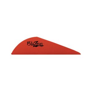 bohning blazer archery vane (100-pack), red