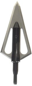 stinger 4 blade arrow broadhead (pack of 3), 150-grain, silver