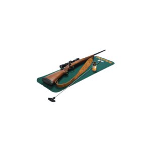 hoppe's no. 9 gun cleaning pad black, 12" x 36",green