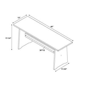 Linon Ardmore Kitchen Nook Set, White