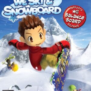 WE SKI & SNOWBOARD WII