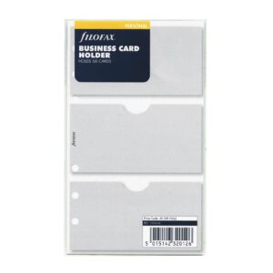 filofax business card holder