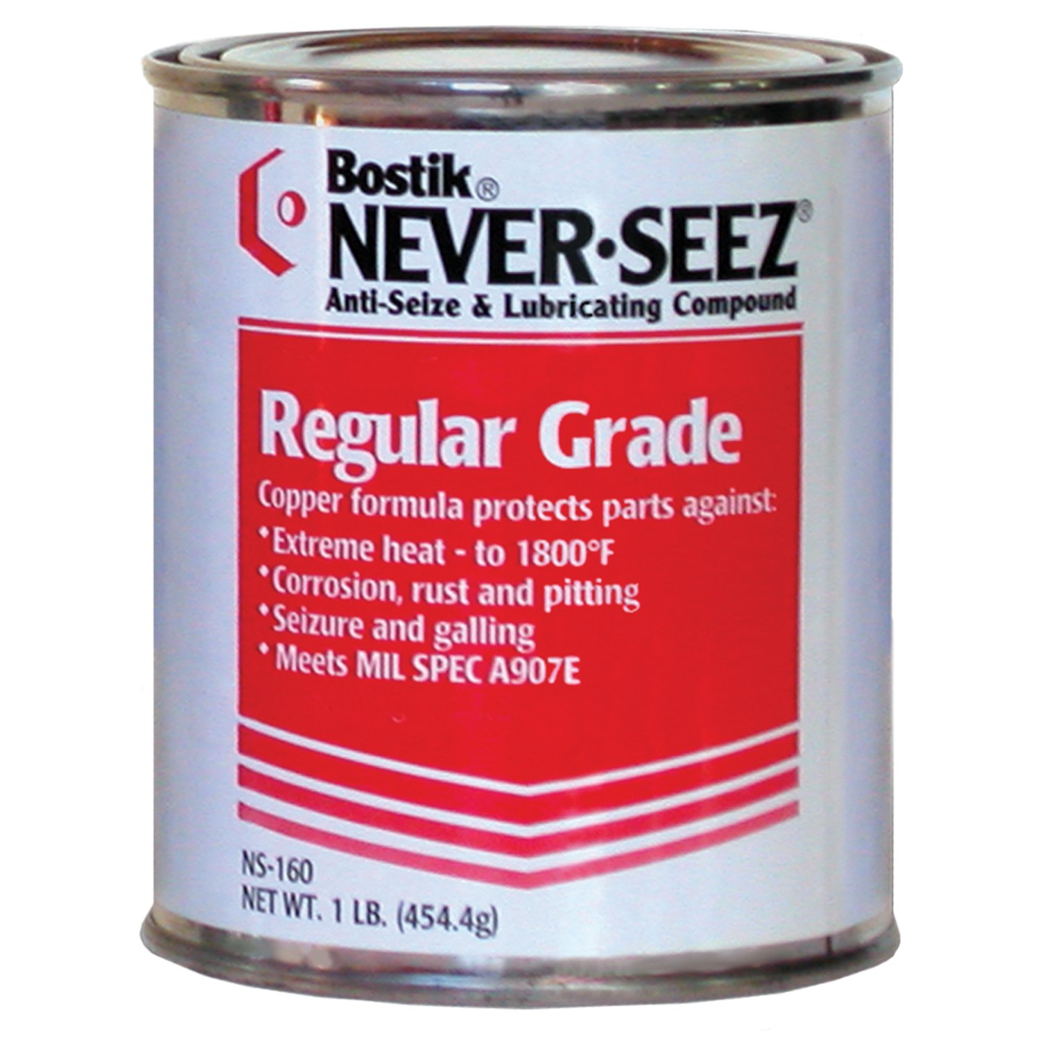 Never-Seez NS-160 Regular Grade Compounds, 16 oz., 1 lb. Flat Top Can