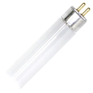 eiko f8t5/cw fluorescent bulb, 8w cool white 4100k, t-5 bulb, g5 base, bar code 15510