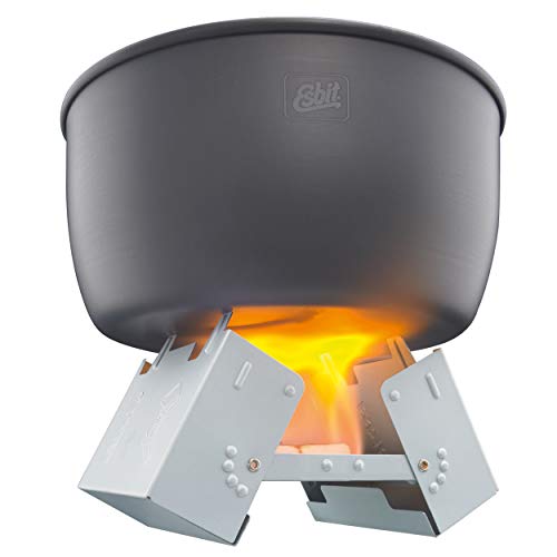 Esbit Large Ultralight Folding Pocket Stove with 12/14gm Solid Fuel Tablets