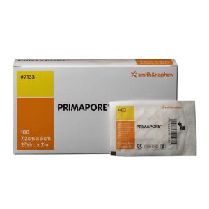 box of 100 primapore dressing 2" x 3" smith & nephew inc. 7133