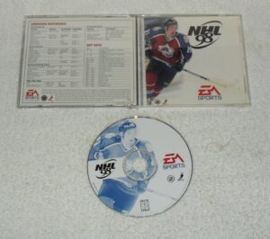 nhl 98 pc video game cd - electronic arts