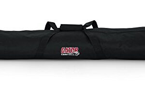 Gator Cases Stand Carry Bag with 50" Interior; Holds (2) Speaker, Microphone or Lighting Stands (GPA-SPKSTDBG-50),Black