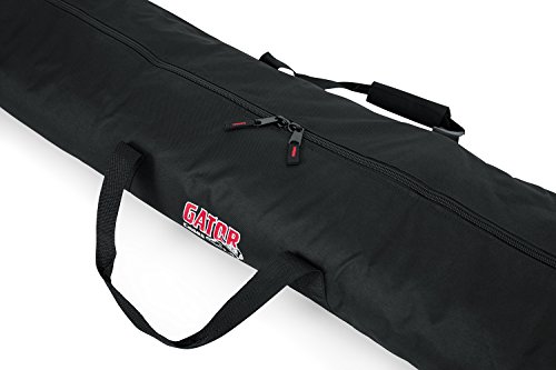 Gator Cases Stand Carry Bag with 50" Interior; Holds (2) Speaker, Microphone or Lighting Stands (GPA-SPKSTDBG-50),Black