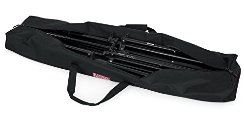 Gator Cases Stand Carry Bag with 50" Interior; Holds (2) Speaker, Microphone or Lighting Stands (GPA-SPKSTDBG-50),Black