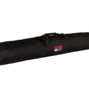 Gator Cases Stand Carry Bag with 50" Interior; Holds (2) Speaker, Microphone or Lighting Stands (GPA-SPKSTDBG-50),Black