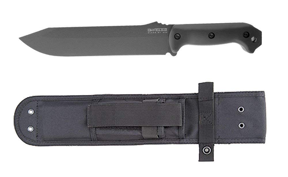 Ka-Bar Becker BK9 Combat Bowie Fixed Blade Knife , Black