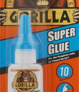 Gorilla Super Glue 15 Gram, Clear, (Pack of 1)