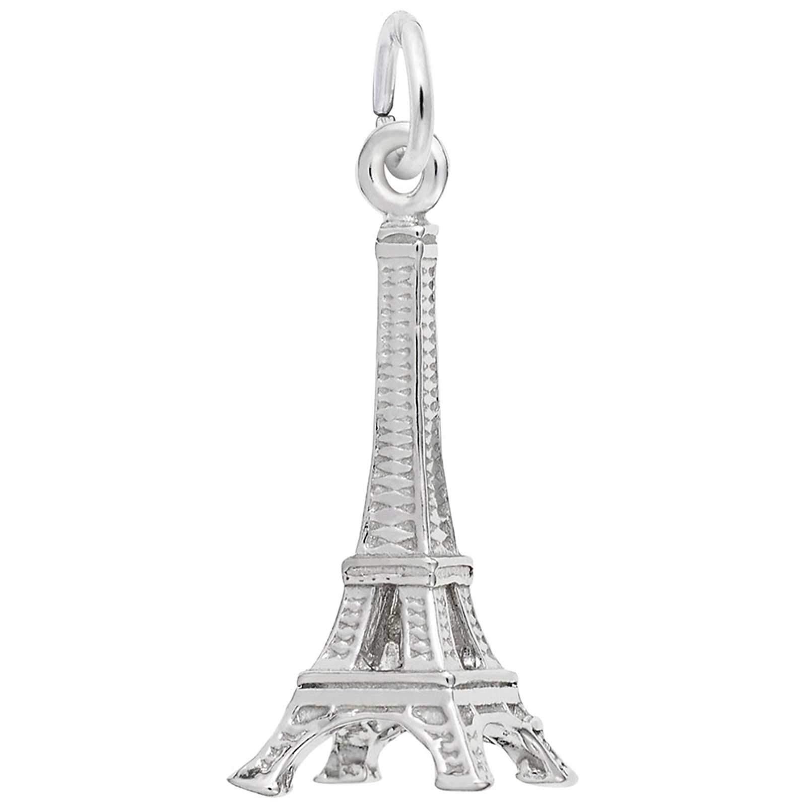 Rembrandt Charms Eiffel Tower Charm, Sterling Silver