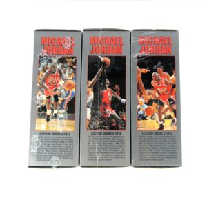 1991 Upper Deck NBA Basketball Michael Jordan Locker Series Set (6 Factory Sealed Boxes, 1-#6) Low Series