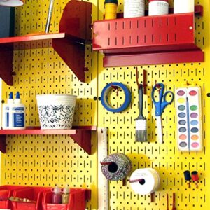 Wall Control Yellow Metal Pegboard 2 Pack