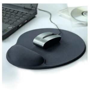 Q-Connect Gel Mouse Mat - Black