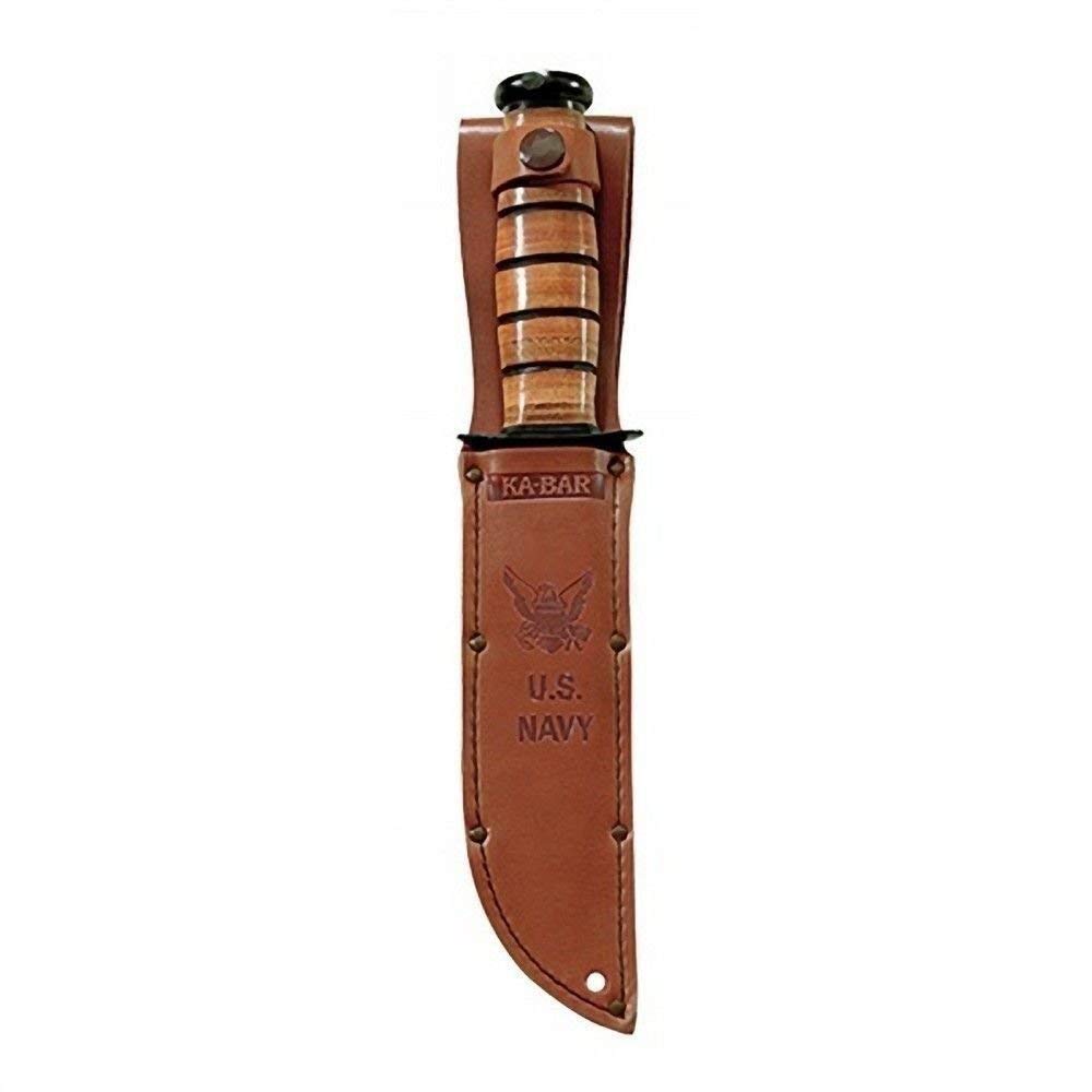 Full-size Brown Leather USN Sheath