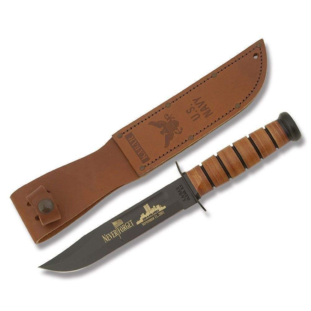 Full-size Brown Leather USN Sheath