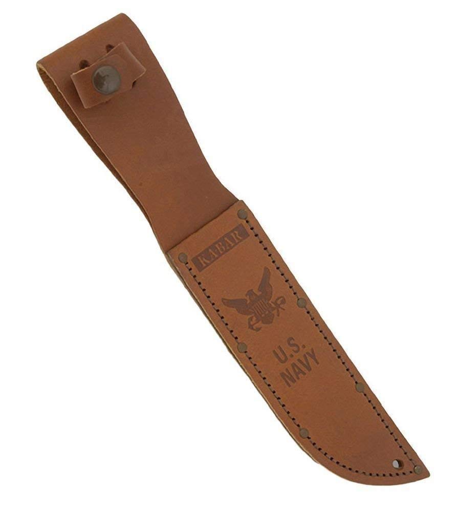 Full-size Brown Leather USN Sheath