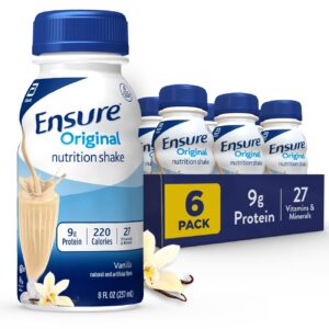 ensure original vanilla nutrition shake | meal replacement shake | 6 pack