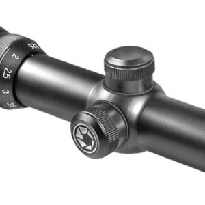 BARSKA 1.25-4.5x26 30-mm Euro-30 Riflescope , Black Matte