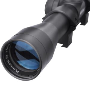 Barska AC10380 Plinker-22 Scope 3-9x32 30/30 Reticle with Rings , Black