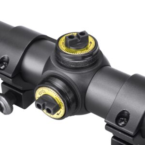 Barska AC10380 Plinker-22 Scope 3-9x32 30/30 Reticle with Rings , Black