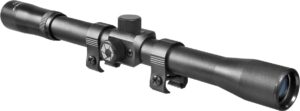 barska 4x20 rimfire riflescope with crosshair reticle parallax free 50 yards for short rimfire ranges