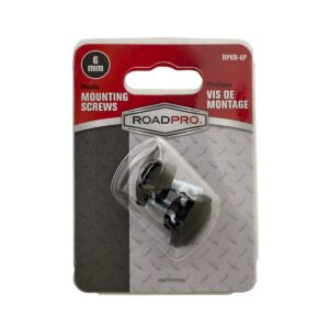 RoadPro 6MM Mounting Screws with Plastic Head