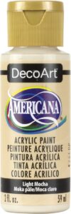 decoart americana acrylic paint, light mocha