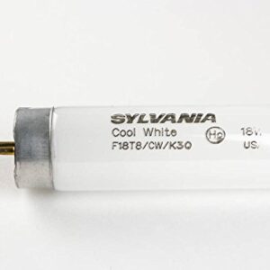 Sylvania 23030 - F18T8/CW/K/30 - 18 Watt Cool White Fluorescent Appliance Light Bulb, 30" Length