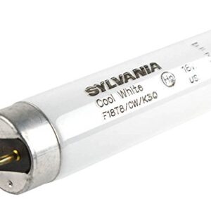 Sylvania 23030 - F18T8/CW/K/30 - 18 Watt Cool White Fluorescent Appliance Light Bulb, 30" Length