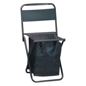 preferred nation folding chair w/cooler green (7367-green)