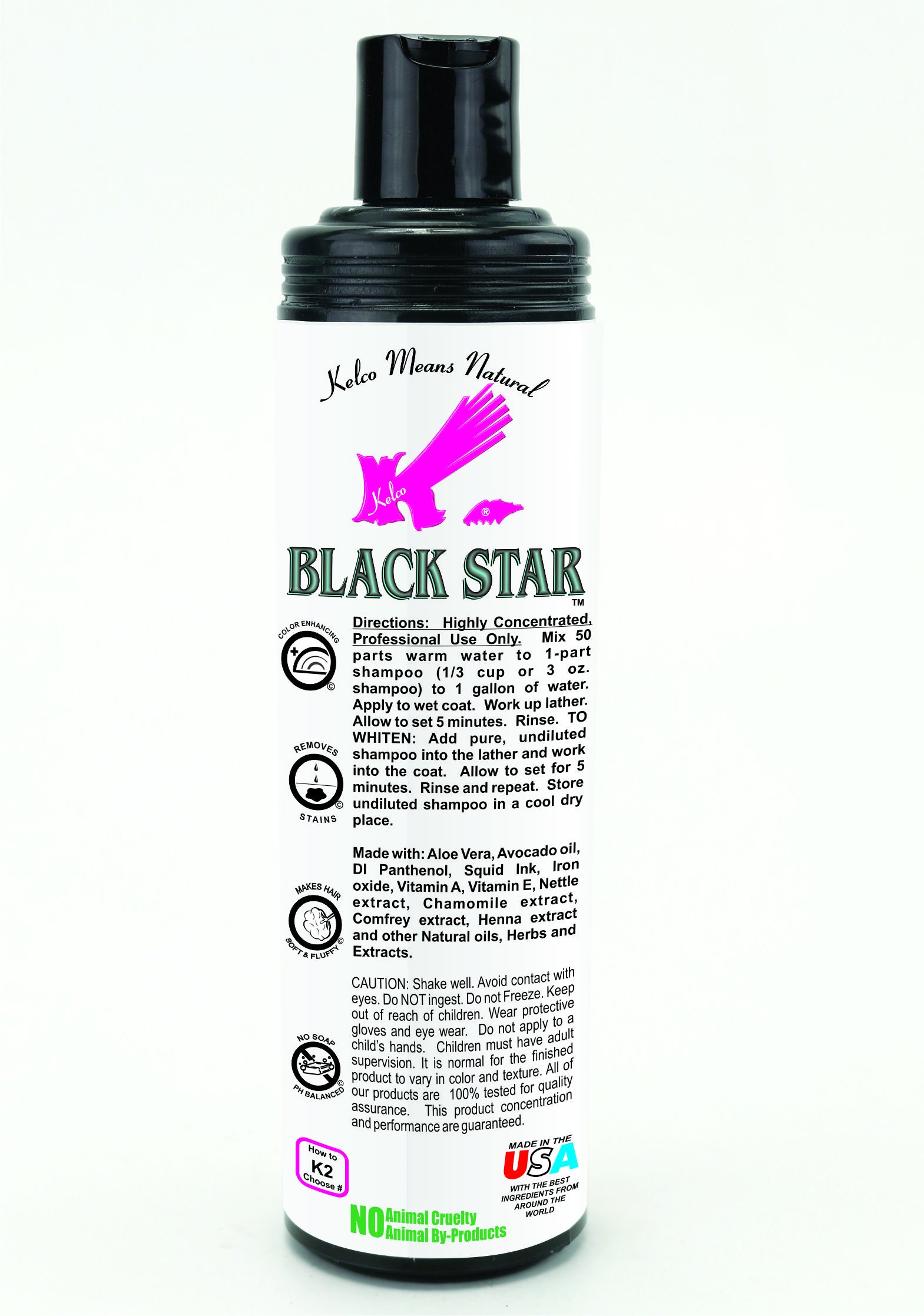 Kelco 50:1 Black Star Shampoo, 11.7 fl. oz.