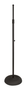 js-mcrb100 jamstands round based mic stand