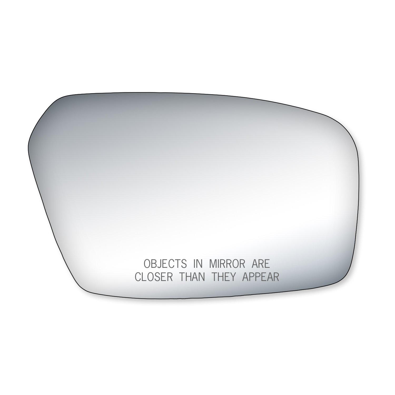 Fit System 90207 Passenger Side Mirror Glass, Mercury Milan Hybrid, Ford Fusion, MKZ, Zephyr, Mercury Milan, Zephyr (w/o Blind spot)