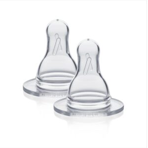 medela nipple teat slow flow standard neck x2