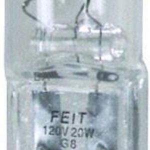 Feit Electric BPXN20/G8/3 Xenon 20-Watt, 120-Volt G8 Base, 3 Pack