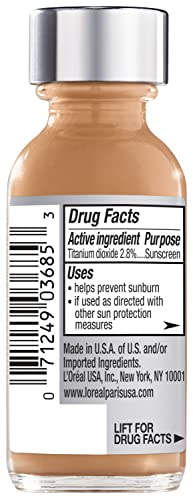 L'Oreal Paris Makeup True Match Super-Blendable Liquid Foundation, Soft Sable C6, 1 Fl Oz,1 Count