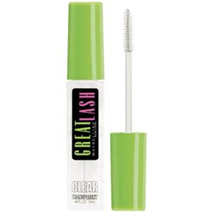 Maybelline Great Lash Clear Mascara, Conditioning Formula for Lashes and Eyebrows for a Natural Eye Makeup Look, 1 Count