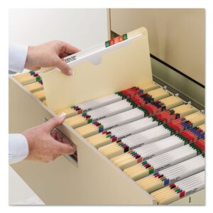 Smead File Jacket, Straight-Cut Tab, 2" Expansion, Legal Size, Manila, 50 per Box (76470)