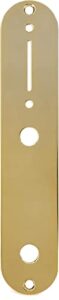 fender control plate - telecaster - gold