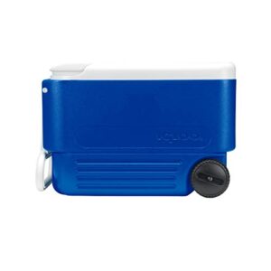 Igloo 38 Quart Wheelie Cooler,blue (22.875”L X 12.875”W X 15.875”H)