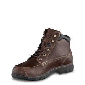 irish setter, soft paw, men’s, waterproof, full grain leather, chukka shoe, brown (p), 8.5 ee (wide)