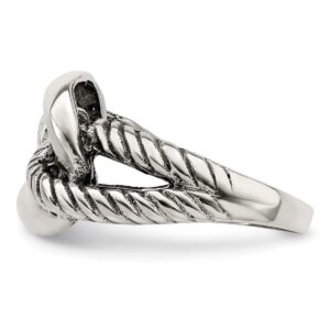 925 Sterling Silver Solid Ring Size 8 Jewelry for Women