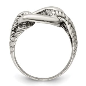 925 Sterling Silver Solid Ring Size 8 Jewelry for Women