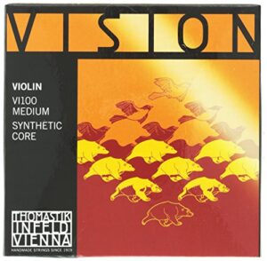 thomastik infeld vienna vision violin strings set 4/4 size vi100