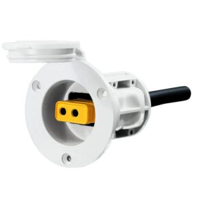 Cannon Flush Mount Power Port (White)